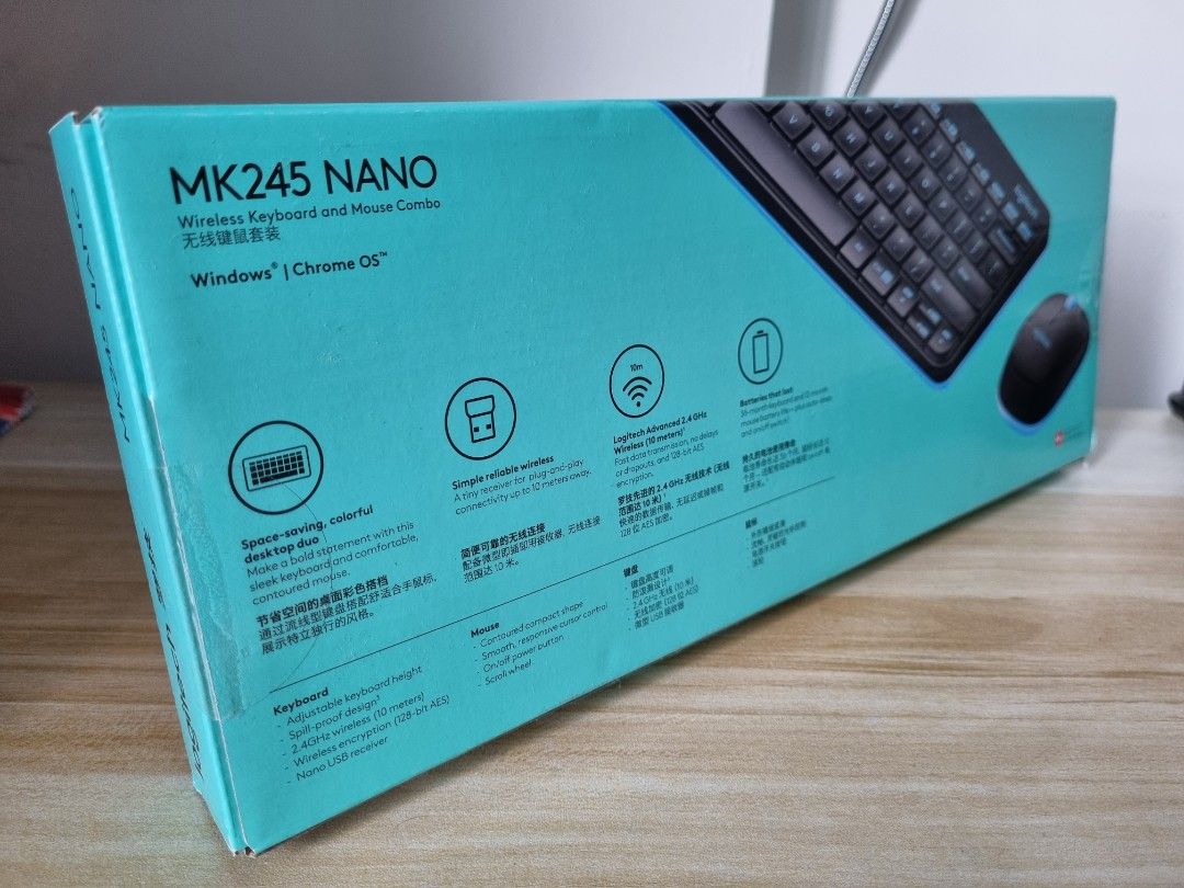 Logitech Mk245 Nano Wireless Keyboard And Wireless Mouse Gaming Keyboard Macbook Keyboard And