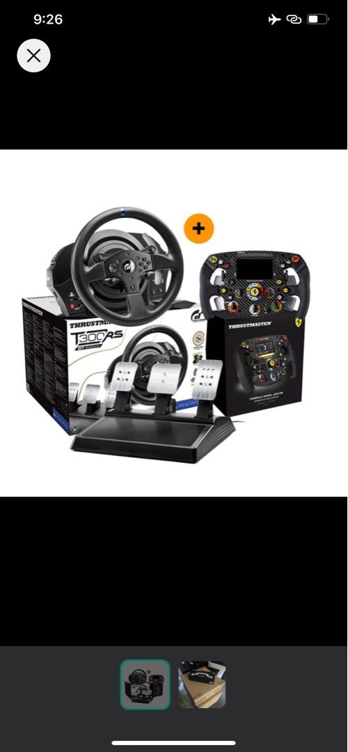 Logitech Thrustmaster set BNIB, Video Gaming, Video Game Consoles ...