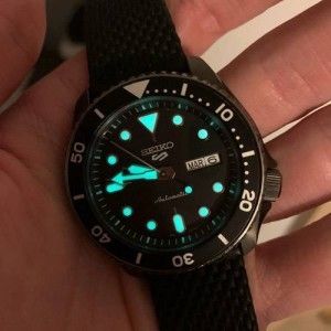 *Lowest Price*Seiko 5 Sports SRPD65K Men's Automatic Silicone Strap ...