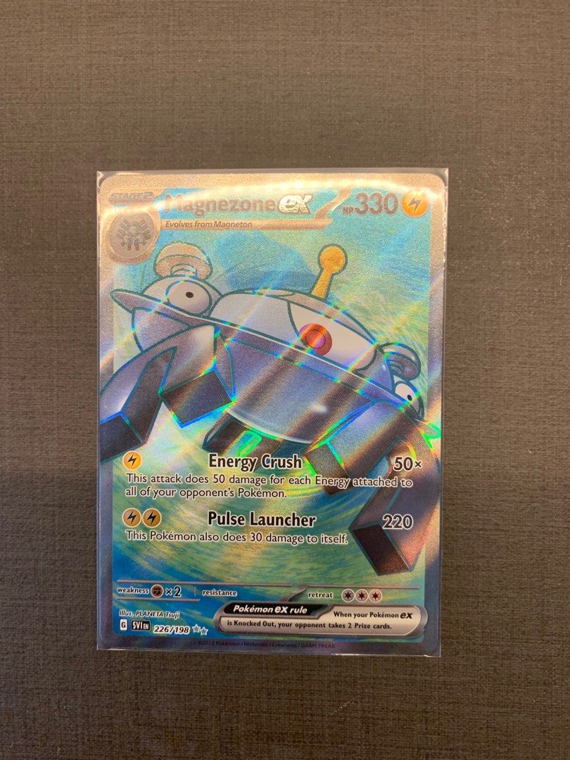 Magnezone ex full art - 226/198 - Pokemon Scarlet Violet Base Set SV01 ...