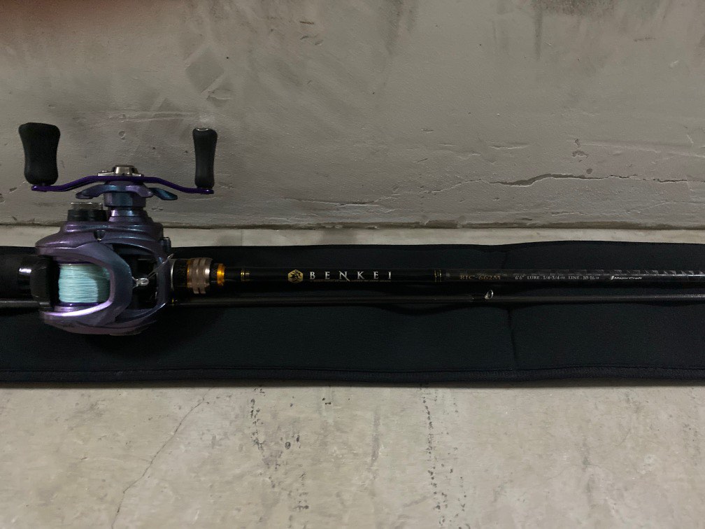 Major Craft Benkei + Daiwa Garuda, Sports Equipment, Fishing on Carousell