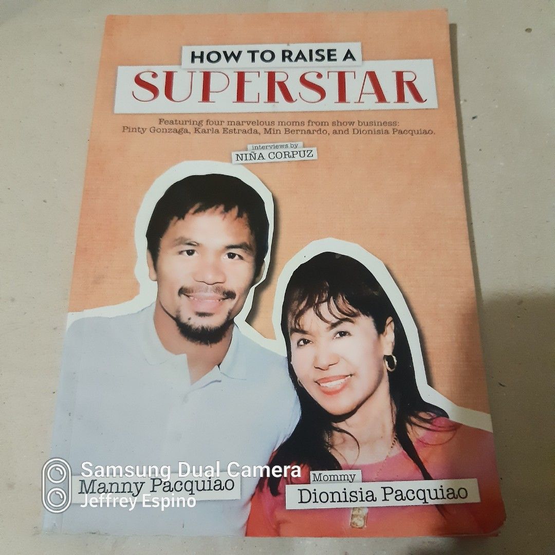 Manny Pacquiao How to Raise a Superstar Dionisia, Hobbies & Toys, Books ...