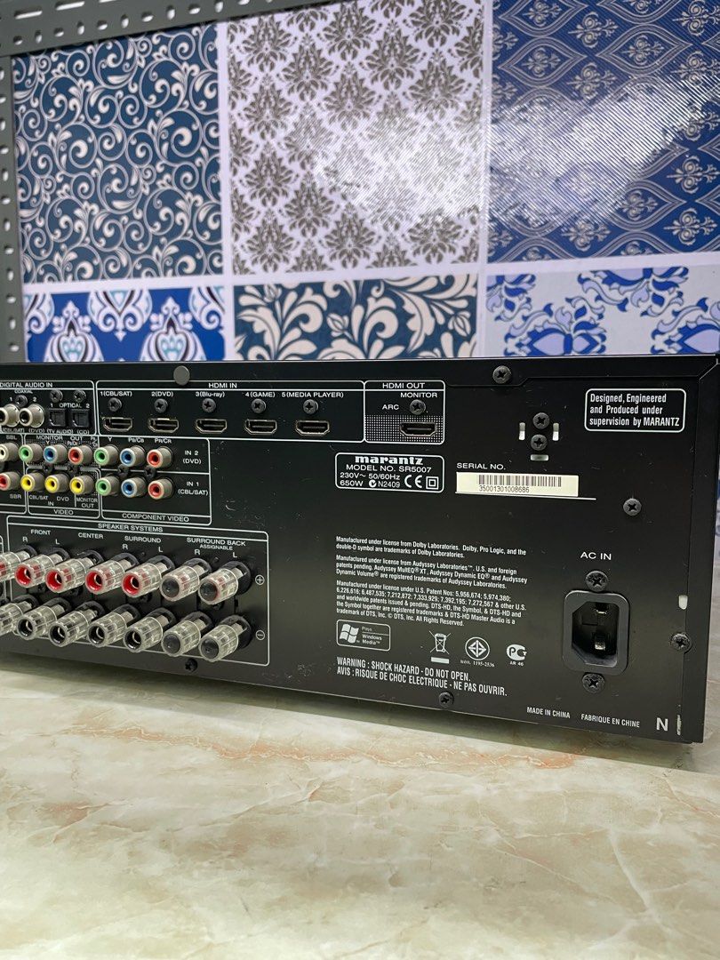 Marantz SR5007 AV Surround Amplifier, Audio, Soundbars, Speakers ...