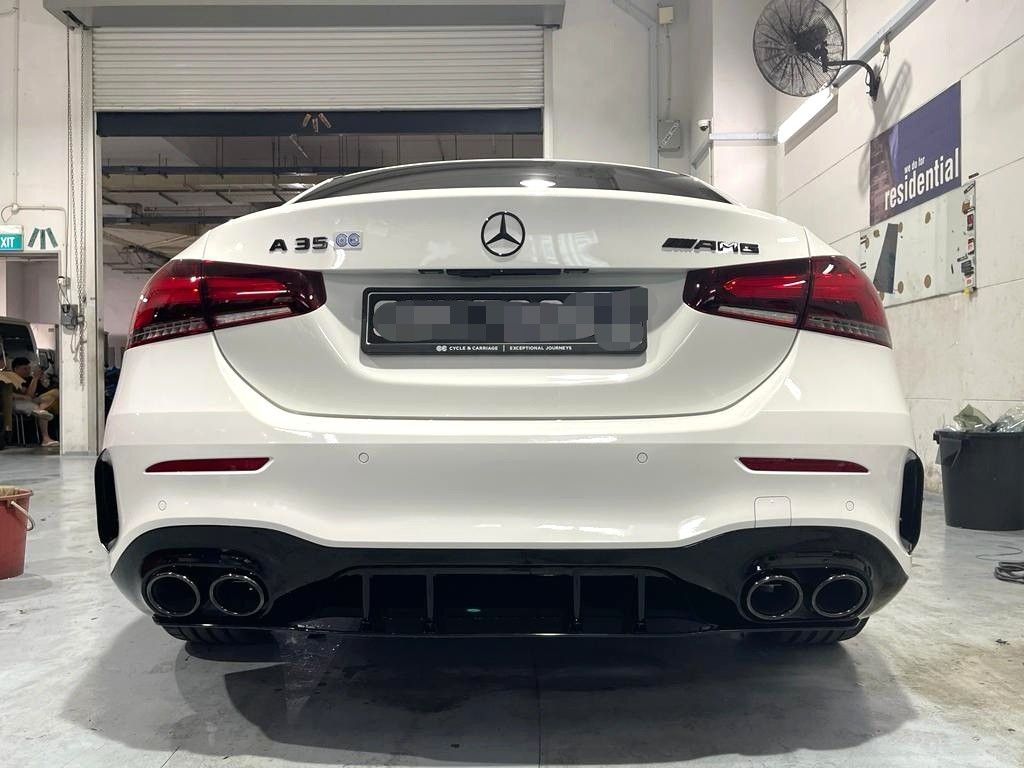 Mercedes Benz Merc A Class W177 V177 A45s Saloon Bodykit Conversion for ...