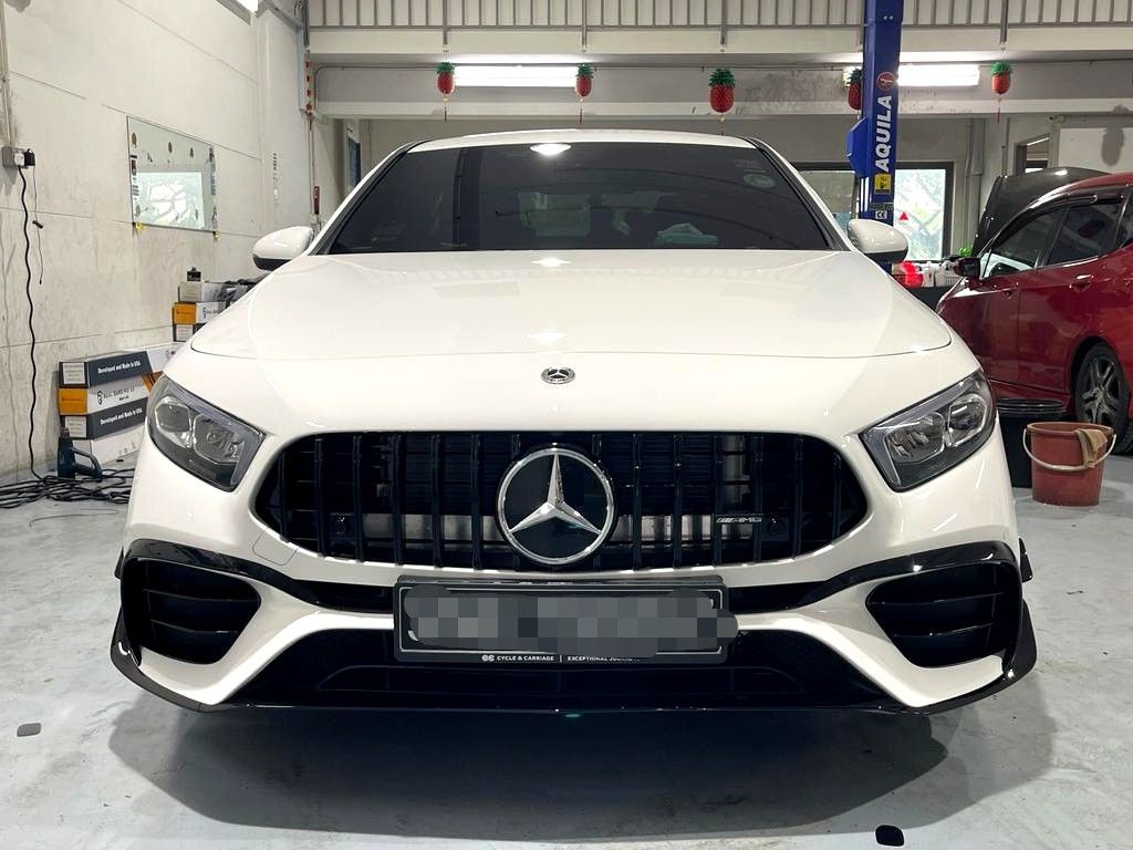 Mercedes Benz Merc A Class W177 V177 A45s Saloon Bodykit Conversion for ...