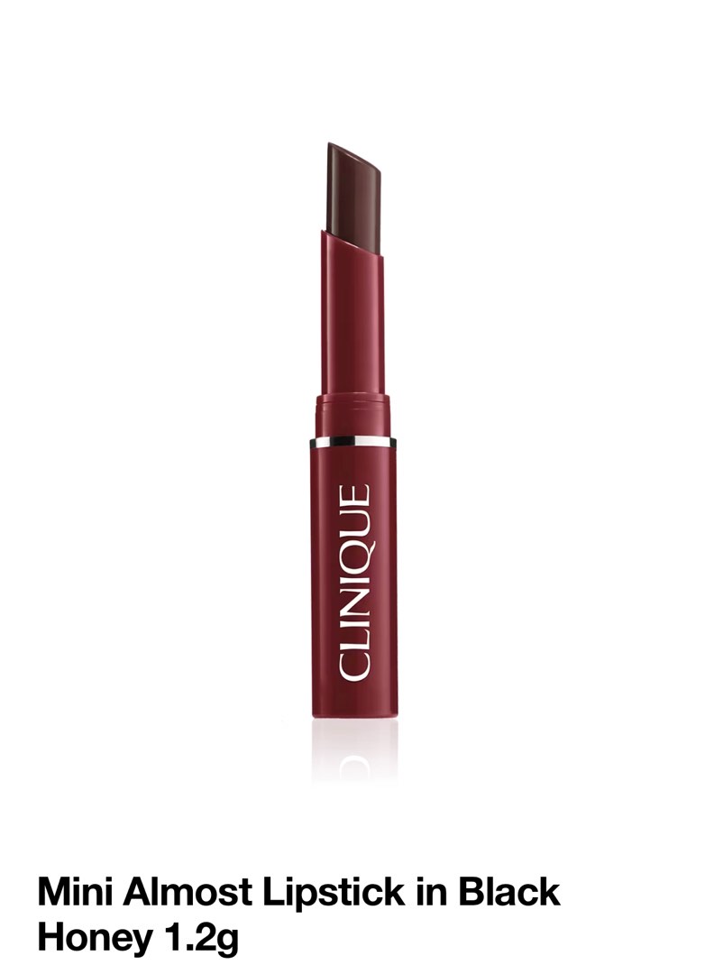 Mini Clinique Black Honey Lipstick 1.2g, Beauty & Personal Care, Face ...