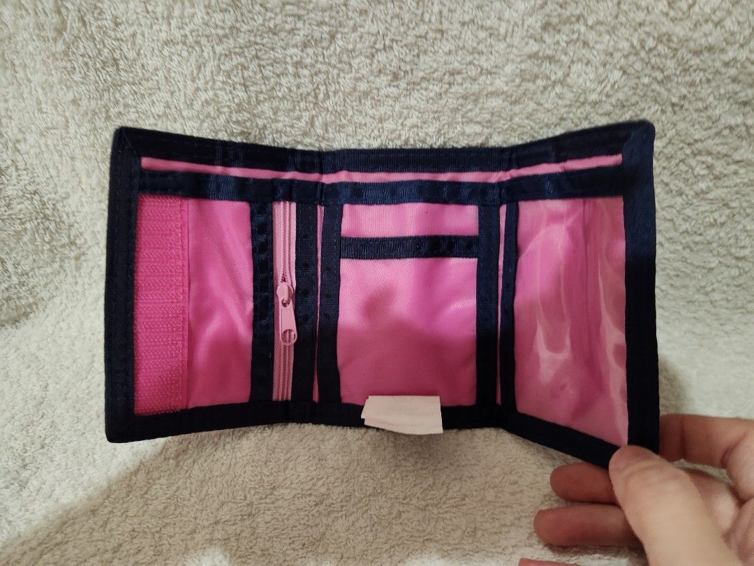 Minnie Mouse Little Girl Bifold Wallet With Zippered Pocket, Babies ...