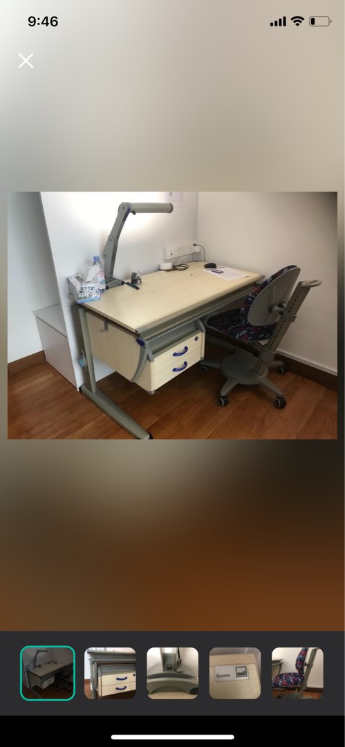 Moll Study Table Set, Babies & Kids, Baby Nursery & Kids Furniture ...