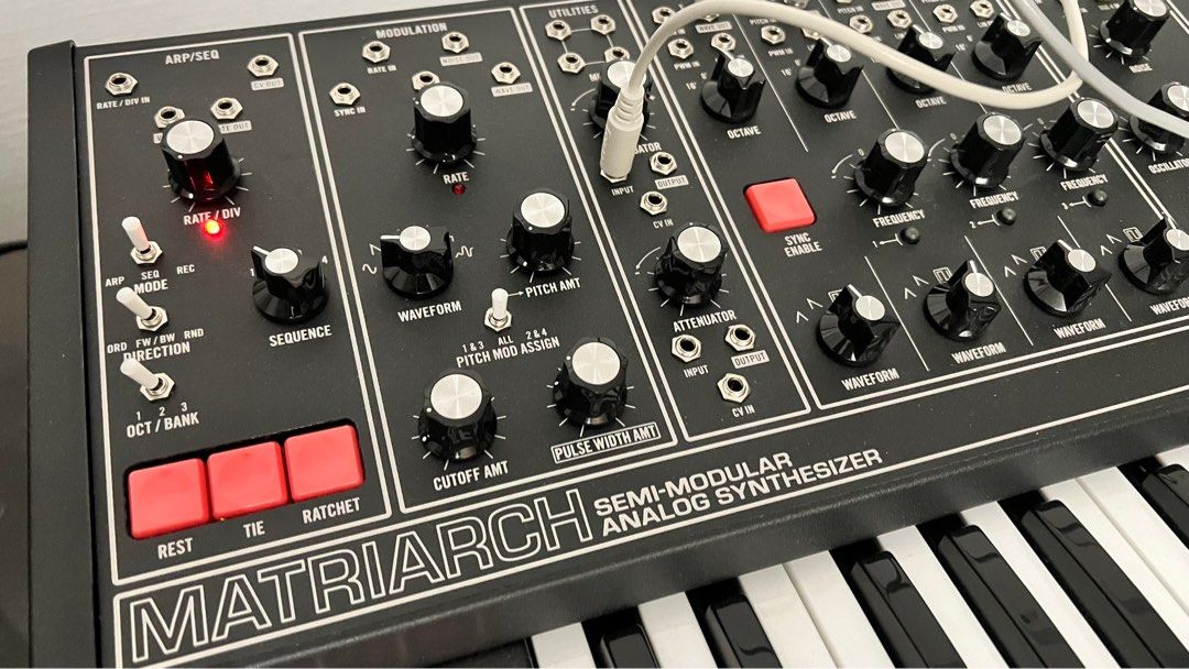 Moog Matriarch (Dark version), Hobbies & Toys, Music & Media, Musical Instruments on Carousell