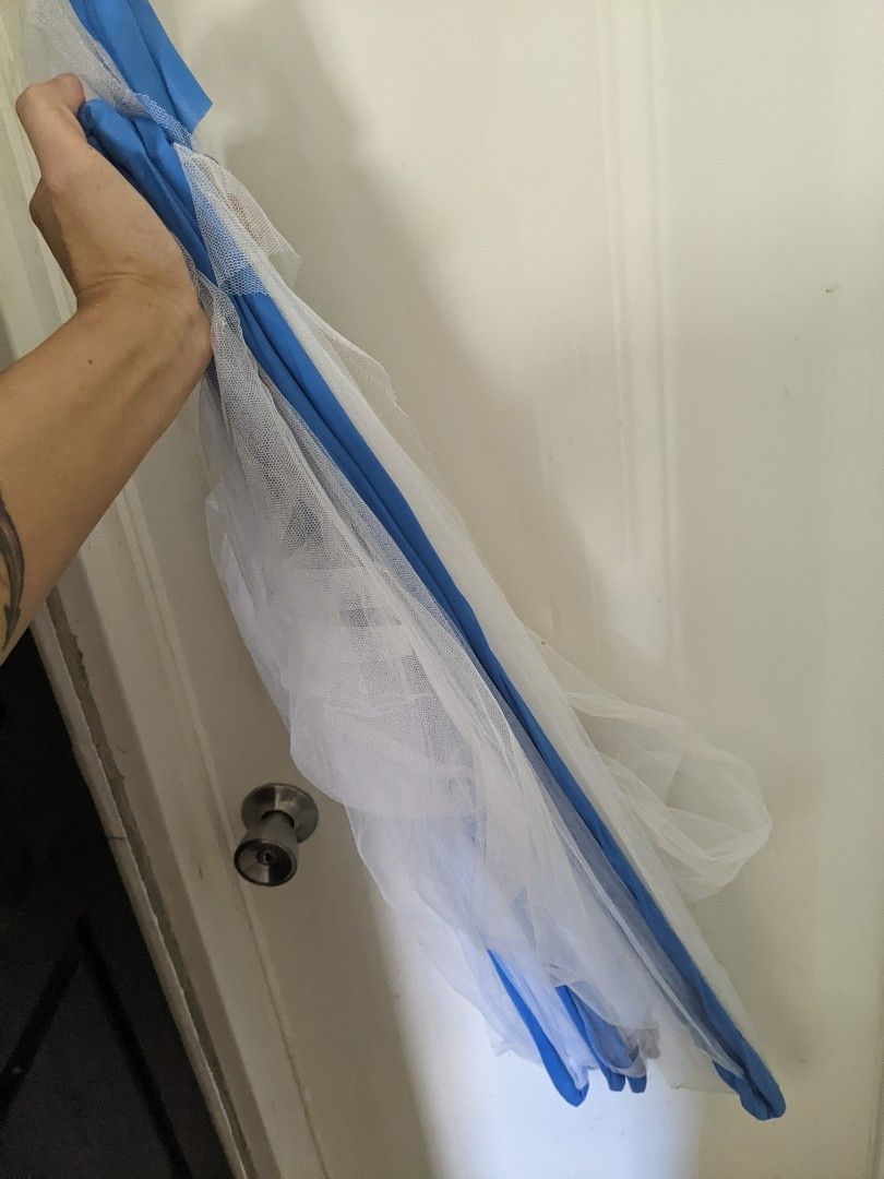 Mosquito net kulambo single, Furniture & Home Living, Bedding & Towels ...