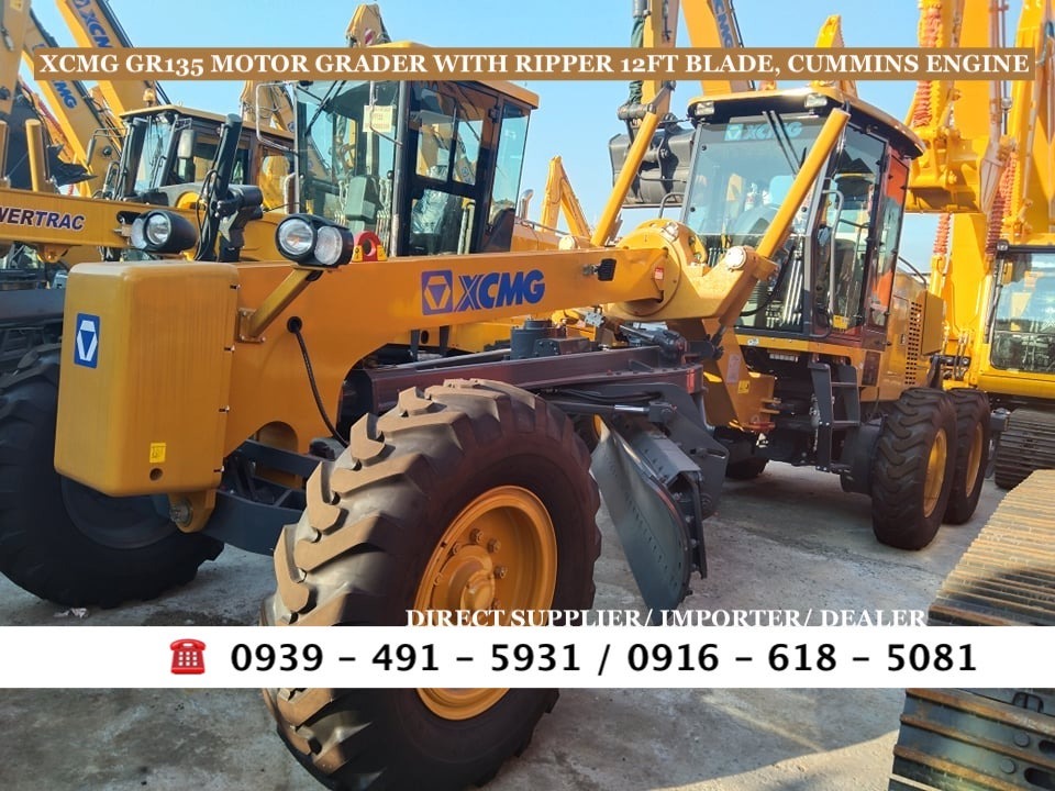 Motor Grader 12ft Blade with Ripper and Dozer XCMG GR165 on Carousell