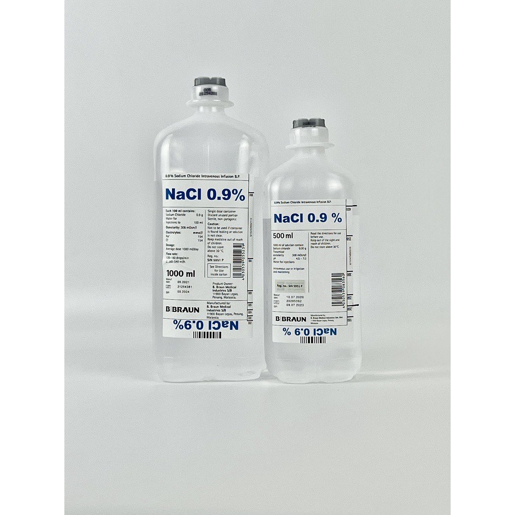 nacl 0.9% bottle, Health & Nutrition, Health Supplements, Health Food ...