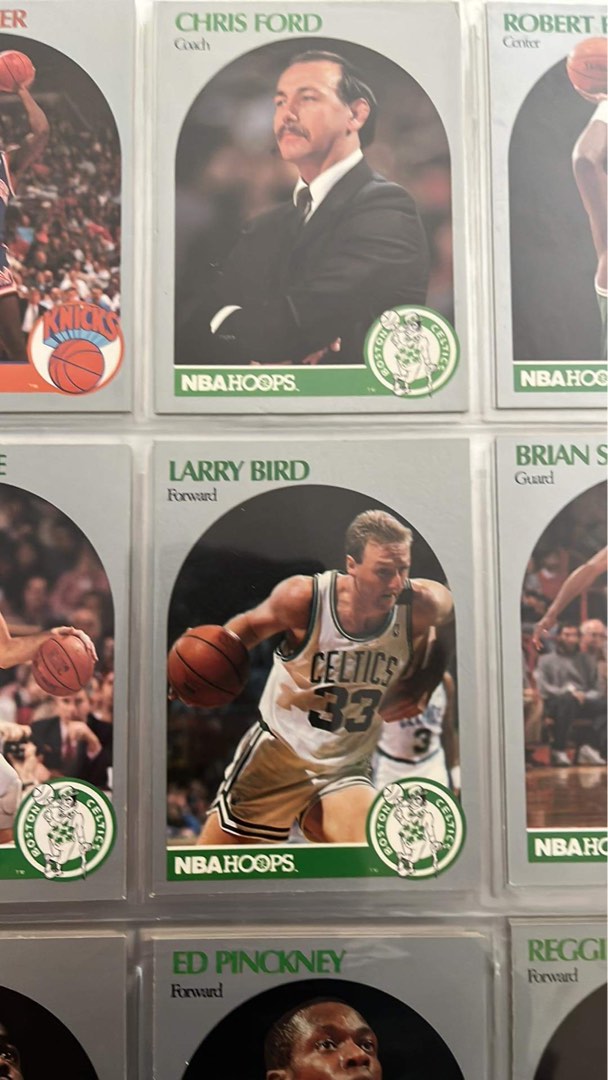 NBA Hoops 1990 almost complete set on Carousell