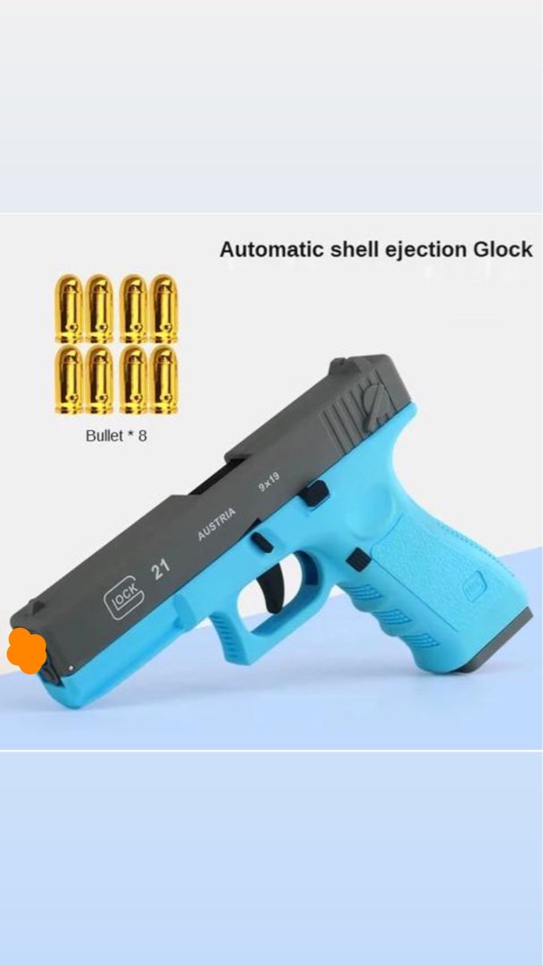 Nerf Glock Toy Blaster Shell Ejecting Hobbies And Toys Toys And Games On Carousell