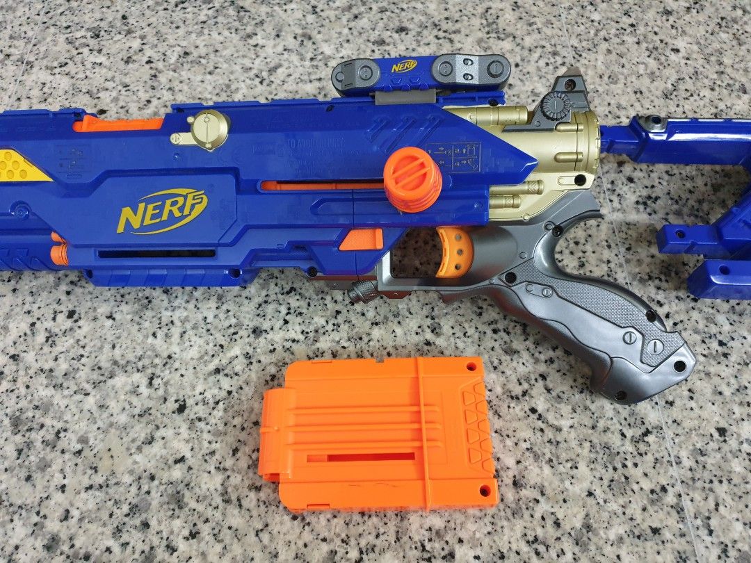 Nerf Gun N strike LONG Strike CS 6, Hobbies & Toys, Toys & Games on ...