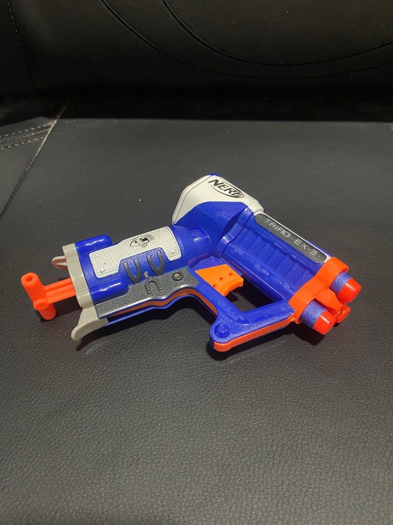 Nerf Triad EX-3, Hobbies & Toys, Toys & Games on Carousell