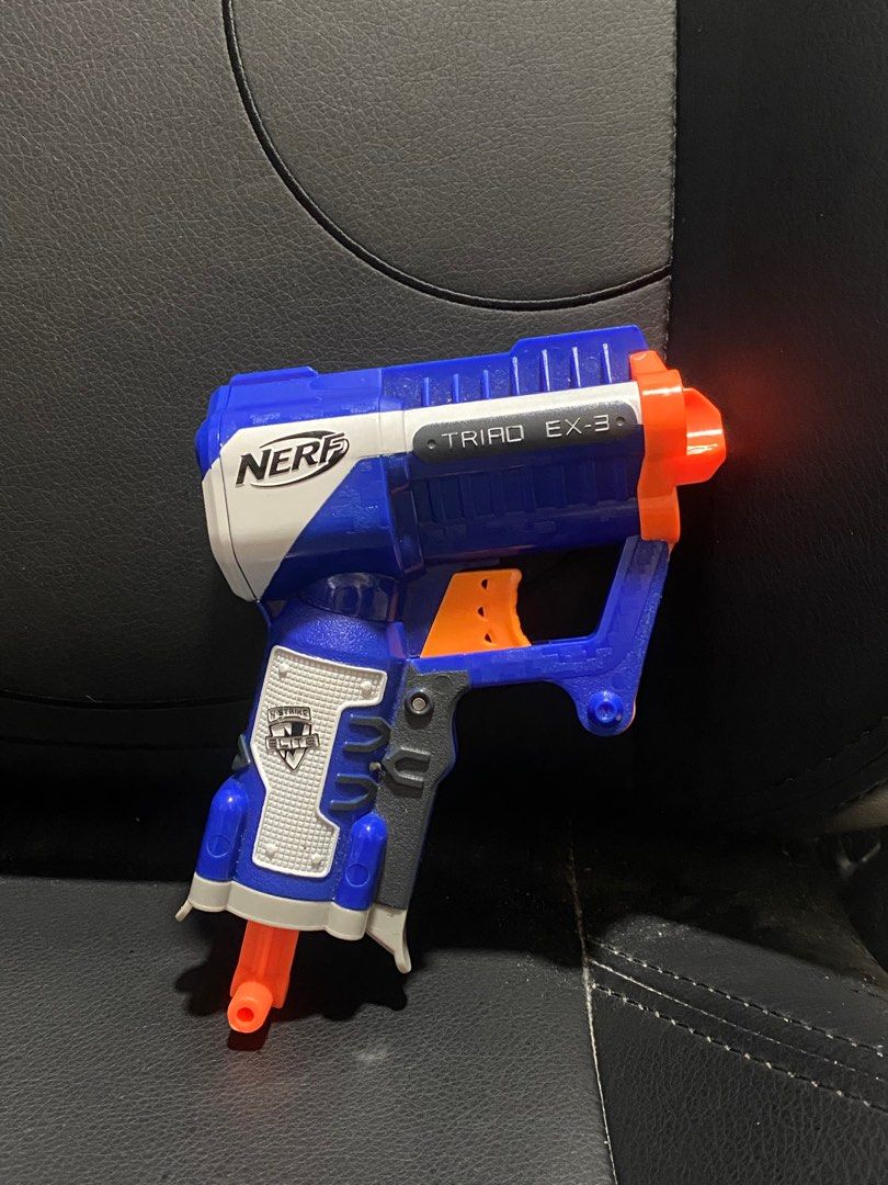 Nerf Triad EX-3, Hobbies & Toys, Toys & Games on Carousell