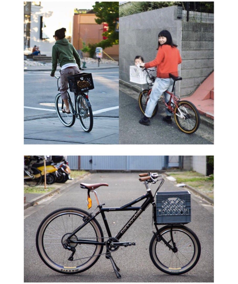 New HTAP Milk Crate Front Rack Wald Basket Cargo Mtb Mountain Bike ...