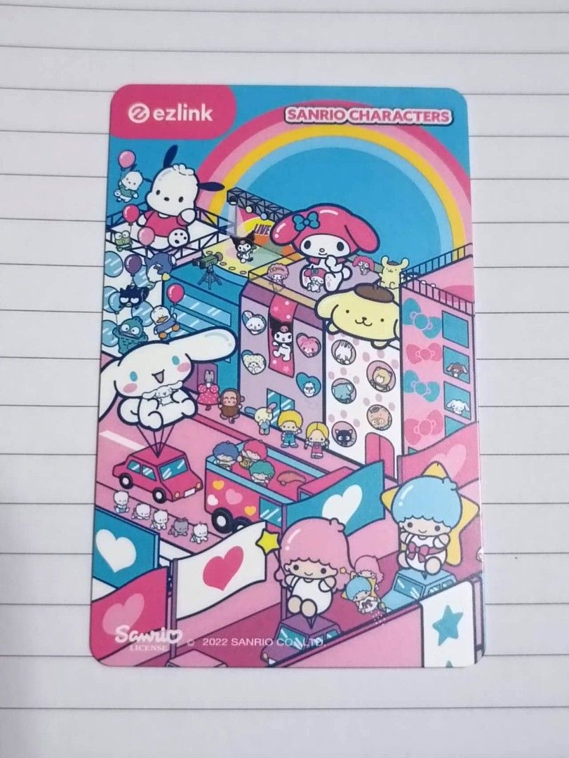 New Sanrio EZ link card $3 preload value exp 15/07/28. Price includes ...