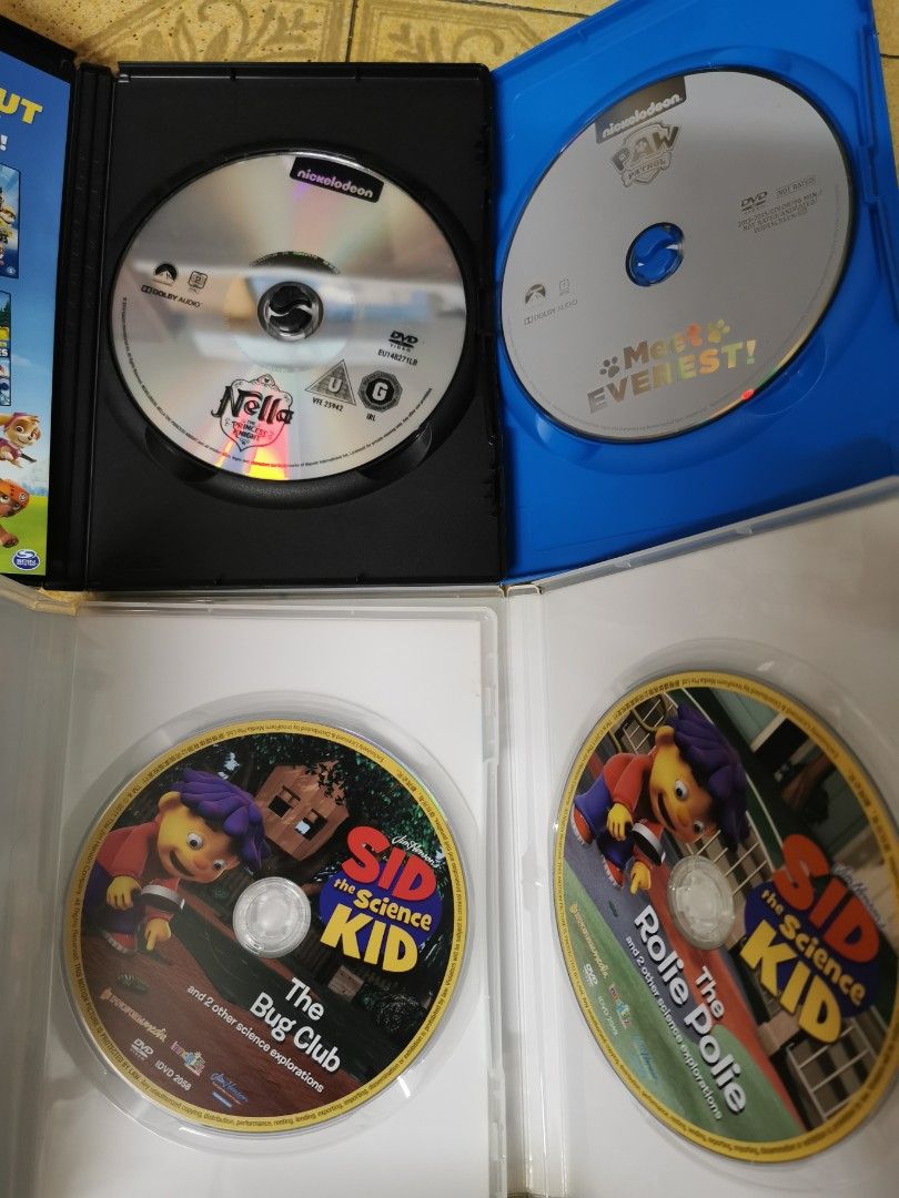 Nickelodeon Nella Paw Patrol Sid the Science Kid DVDs, Hobbies & Toys, Music & Media, CDs & DVDs ...