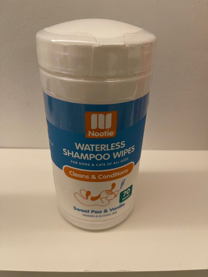 Nootie waterless shampoo wipes, Pet Supplies, Homes & Other Pet ...