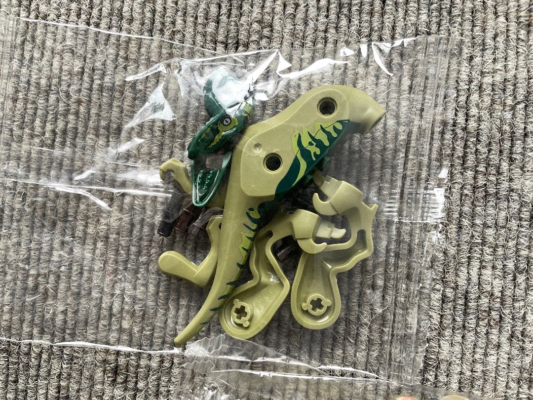 [NOT LEGO] Miniature Dinosaurs Jurassic Brick Minifigure Set 8 Pcs ...