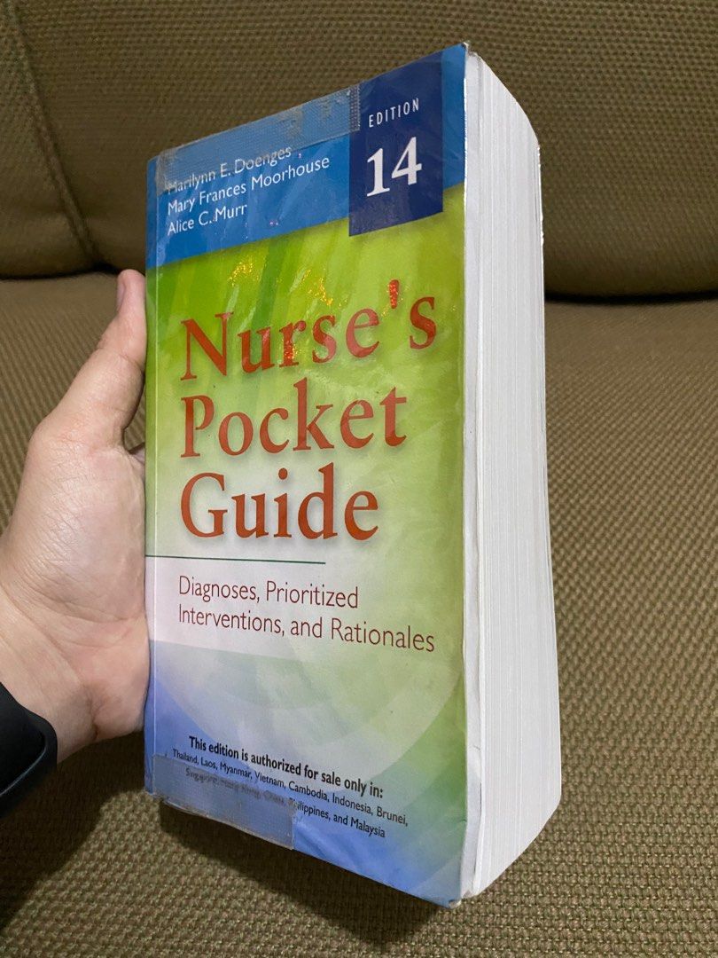 Nurse’s Pocket Guide - NANDA 14th Edition, Hobbies & Toys, Books ...