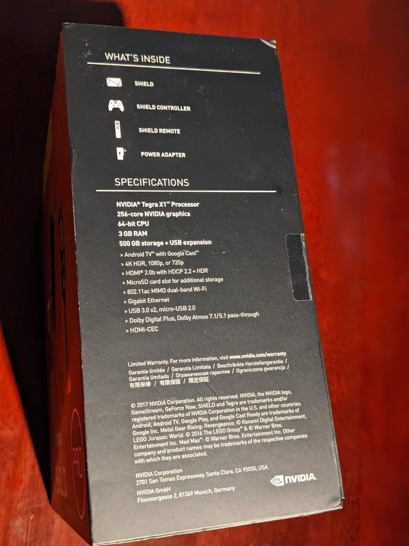 Nvidia Shield Pro 500 GB, Video Gaming, Video Game Consoles, Others on ...