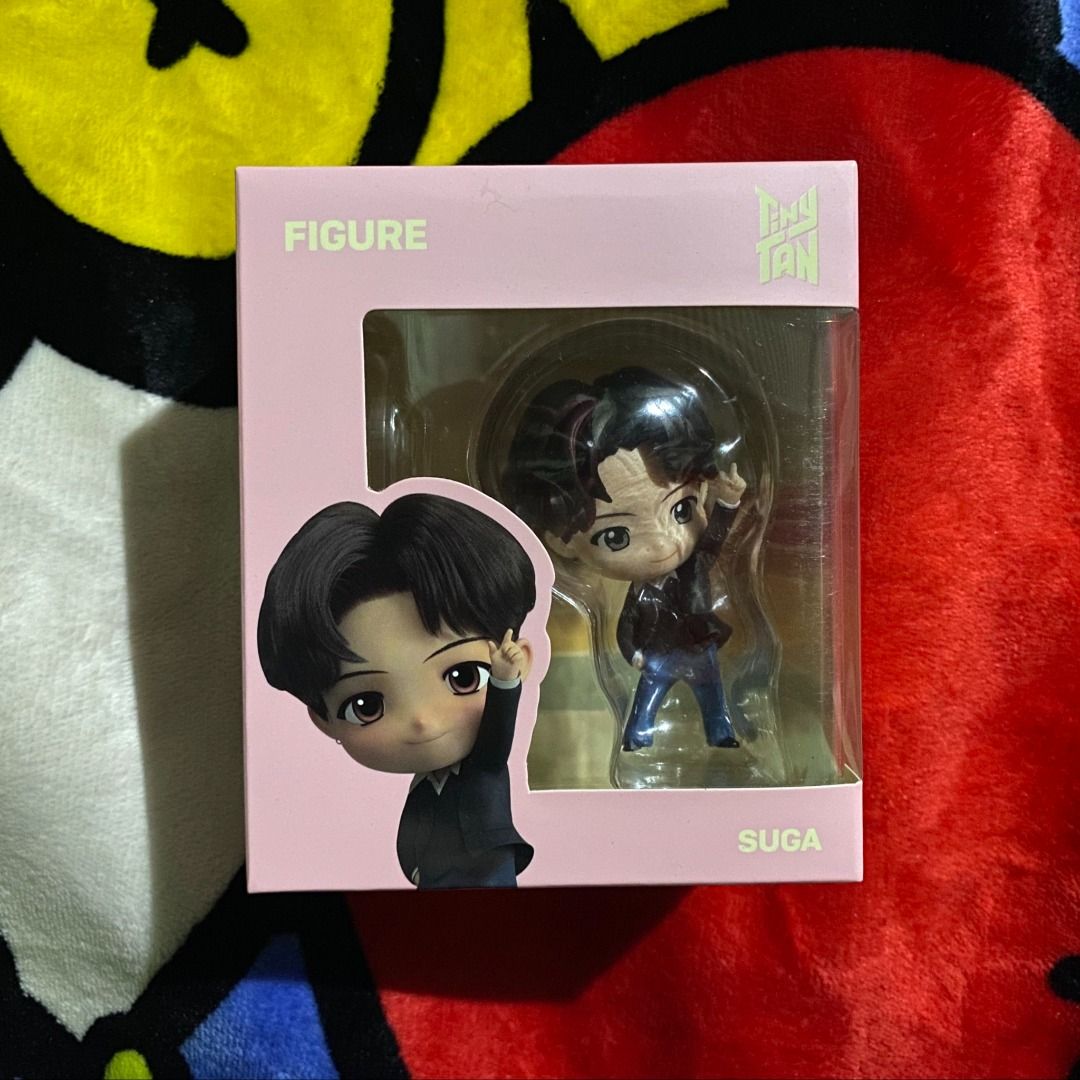 OFFICIAL BTS TINY TAN DYNAMITE FIGURE SUGA on Carousell