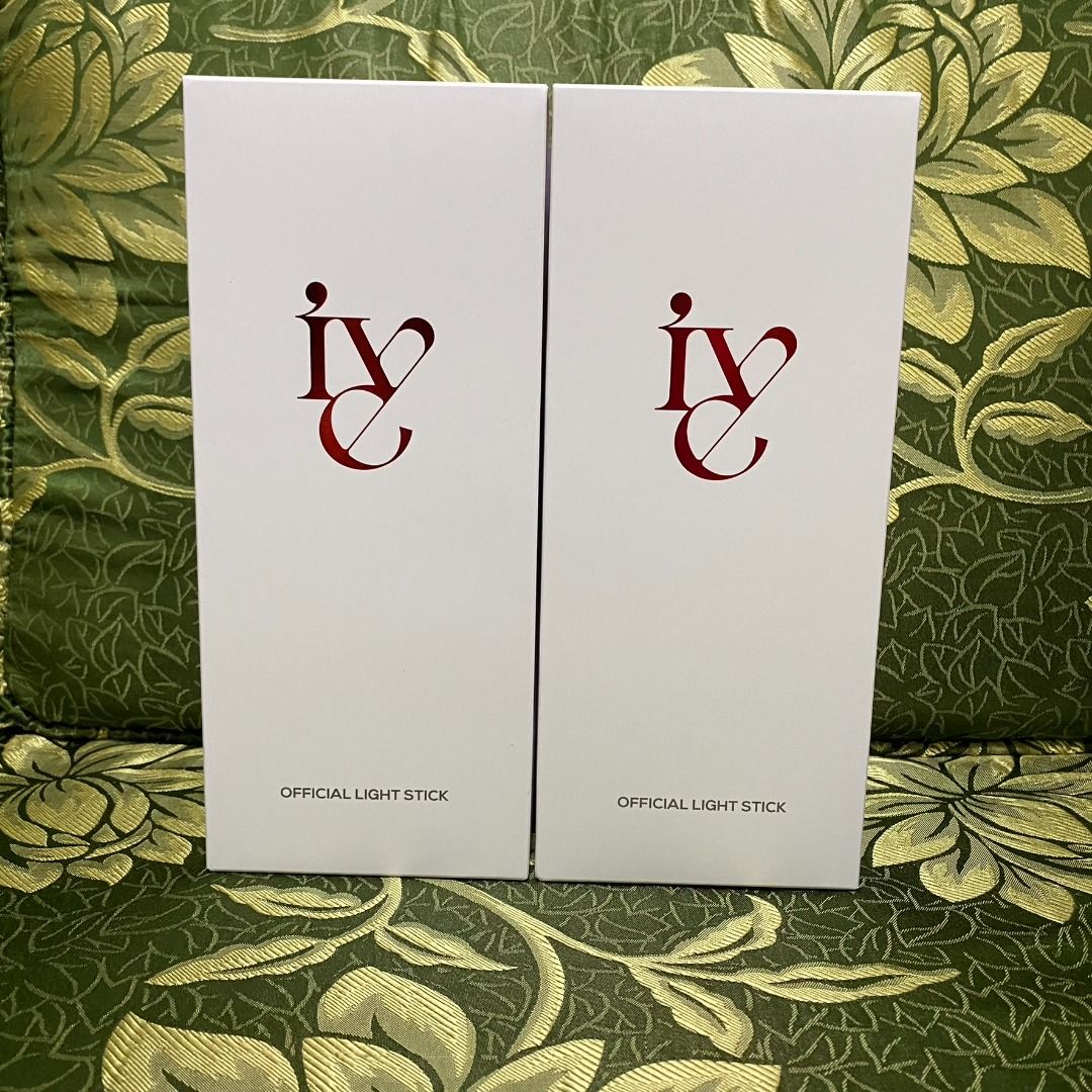 OFFICIAL IVE LIGHT STICK SEALED, Hobbies & Toys, Memorabilia ...