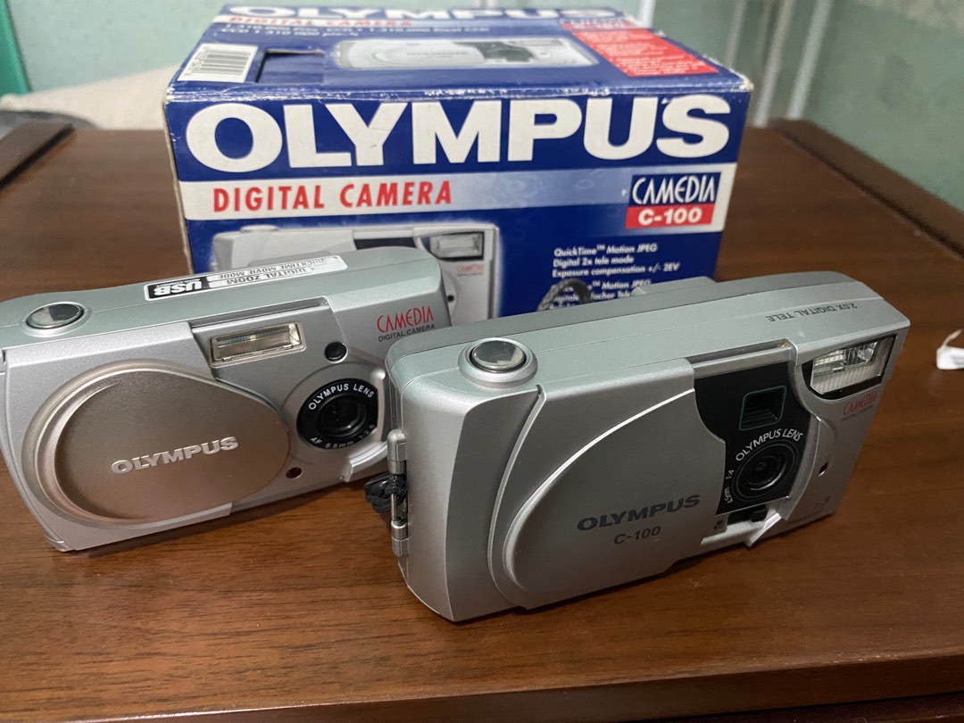 Olympus digital and film cameras, Photography, Cameras on Carousell