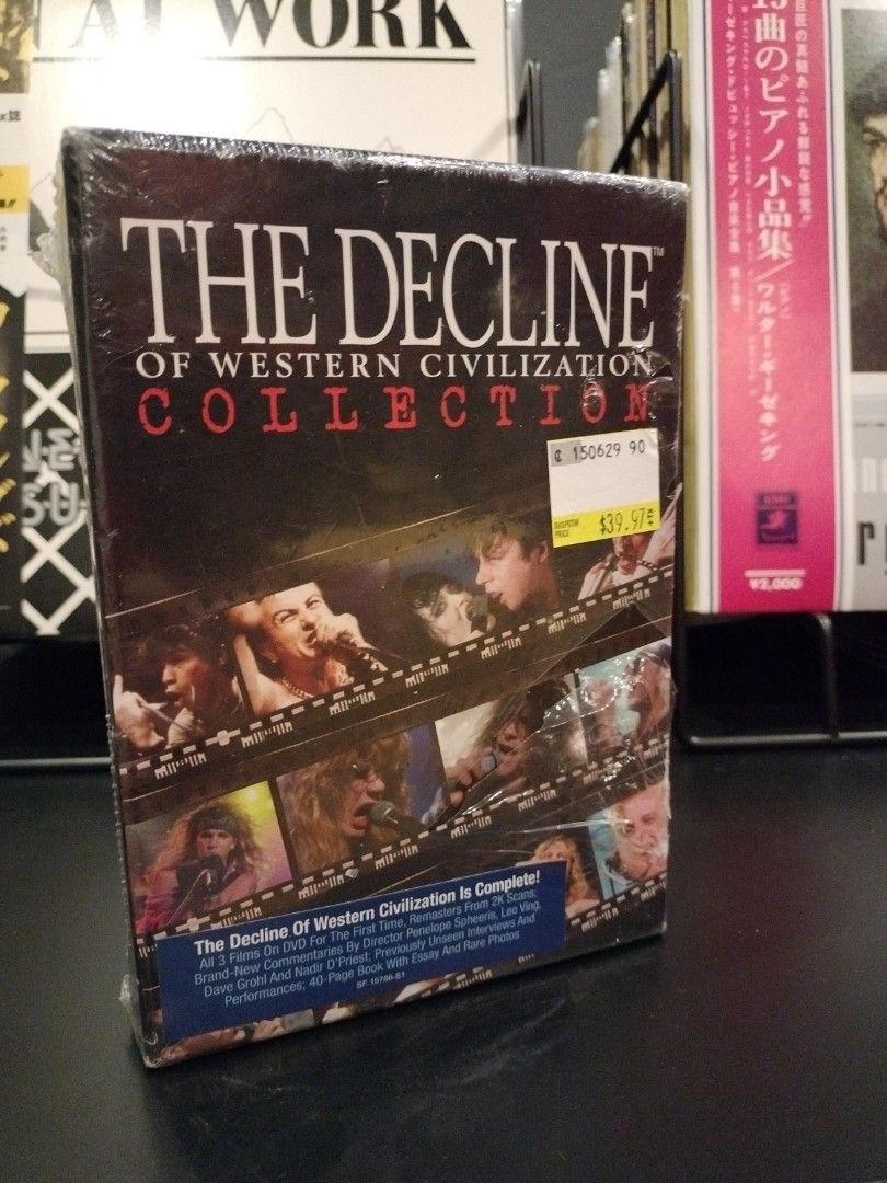 ORIGINAL The Decline of Western Civilization Collection DVD boxset (4 ...