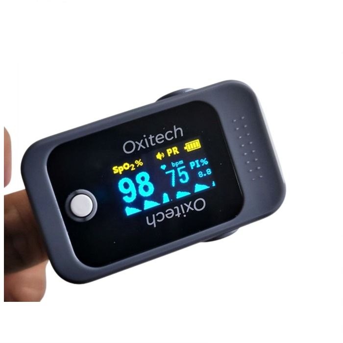 Oxitech Pulse Oximeter, Health & Nutrition, Health Monitors & Weighing ...