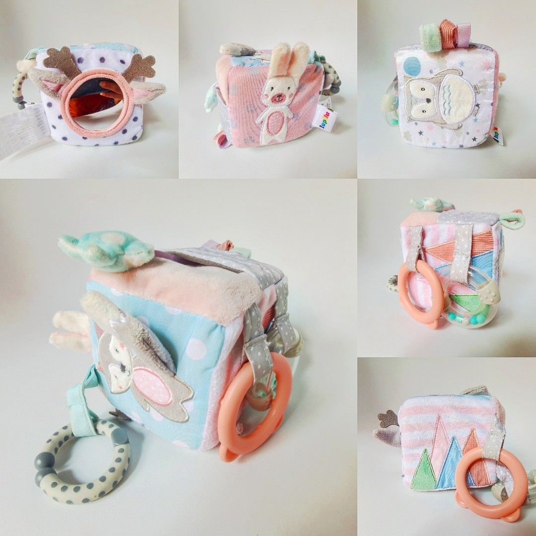 Pastel Activity Blocks, Babies & Kids, Infant Playtime on Carousell