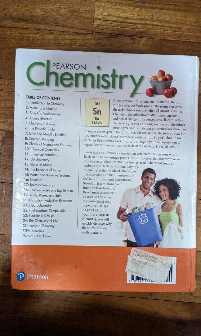 Pearson Chemistry, Hobbies & Toys, Books & Magazines, Textbooks on ...