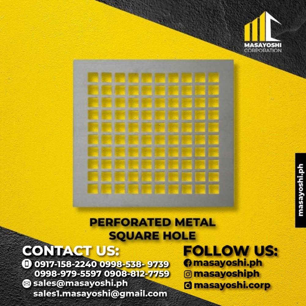 Perforated Metal Square Hole | Metals Perforated Metal | Backlit ...