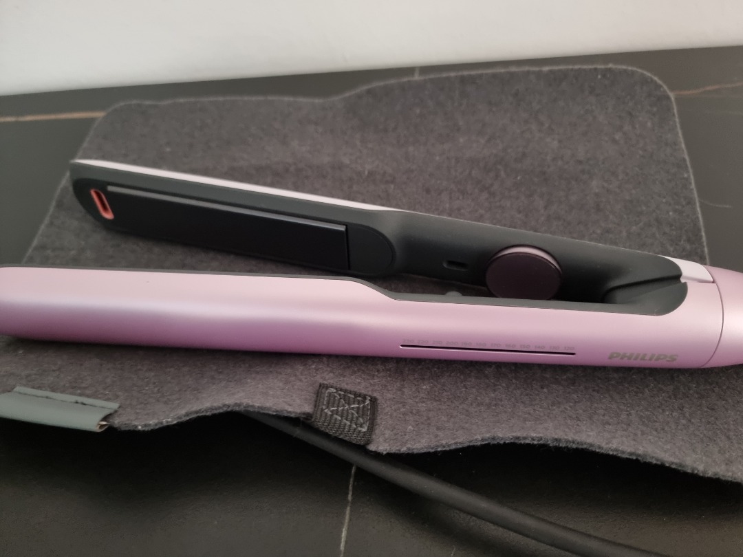 Philips BHS530/00 Straightener 5000 series, Light Pink Metallic, Beauty ...