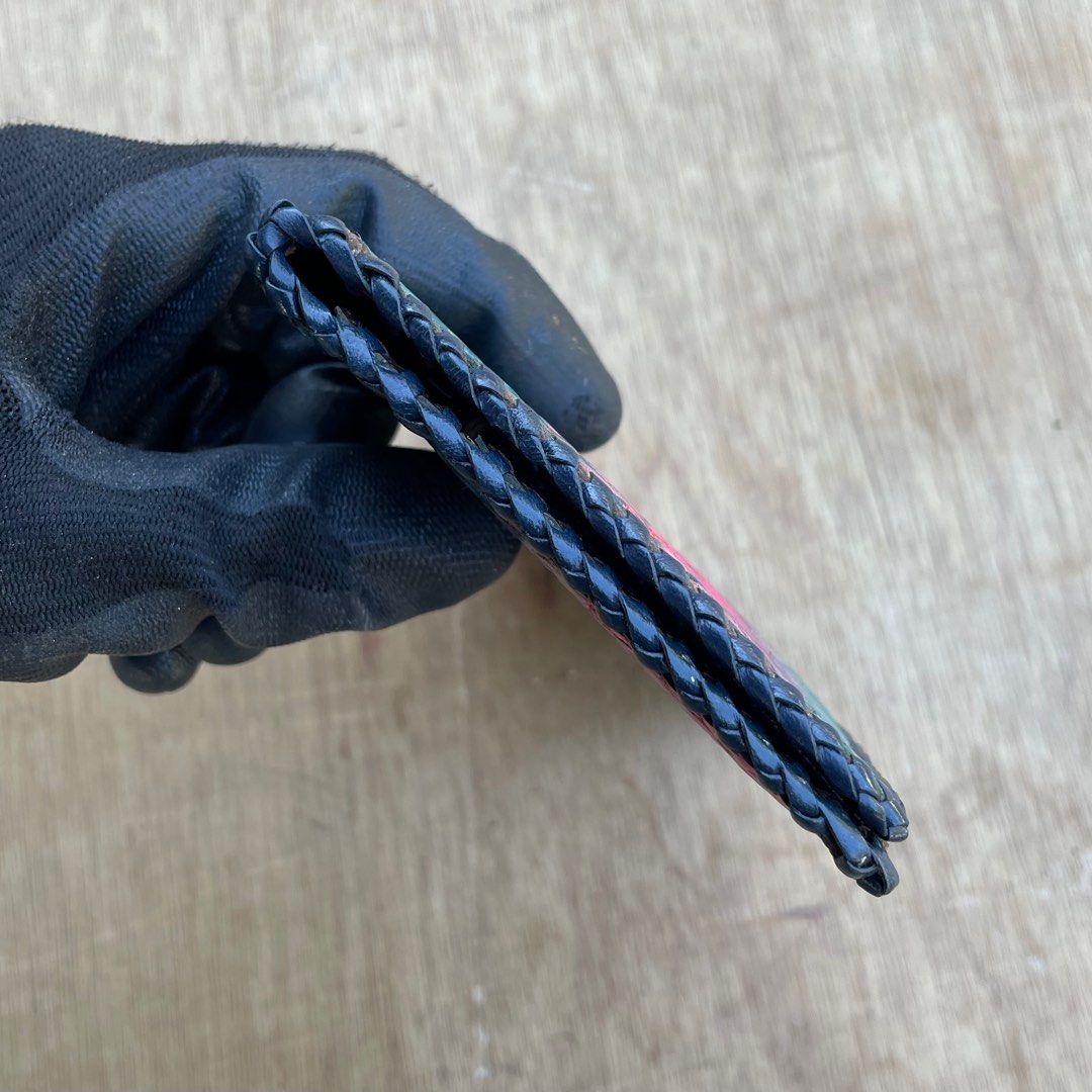 Pig Skin Leather Handmade Wallet, Women's Fashion, Bags & Wallets ...