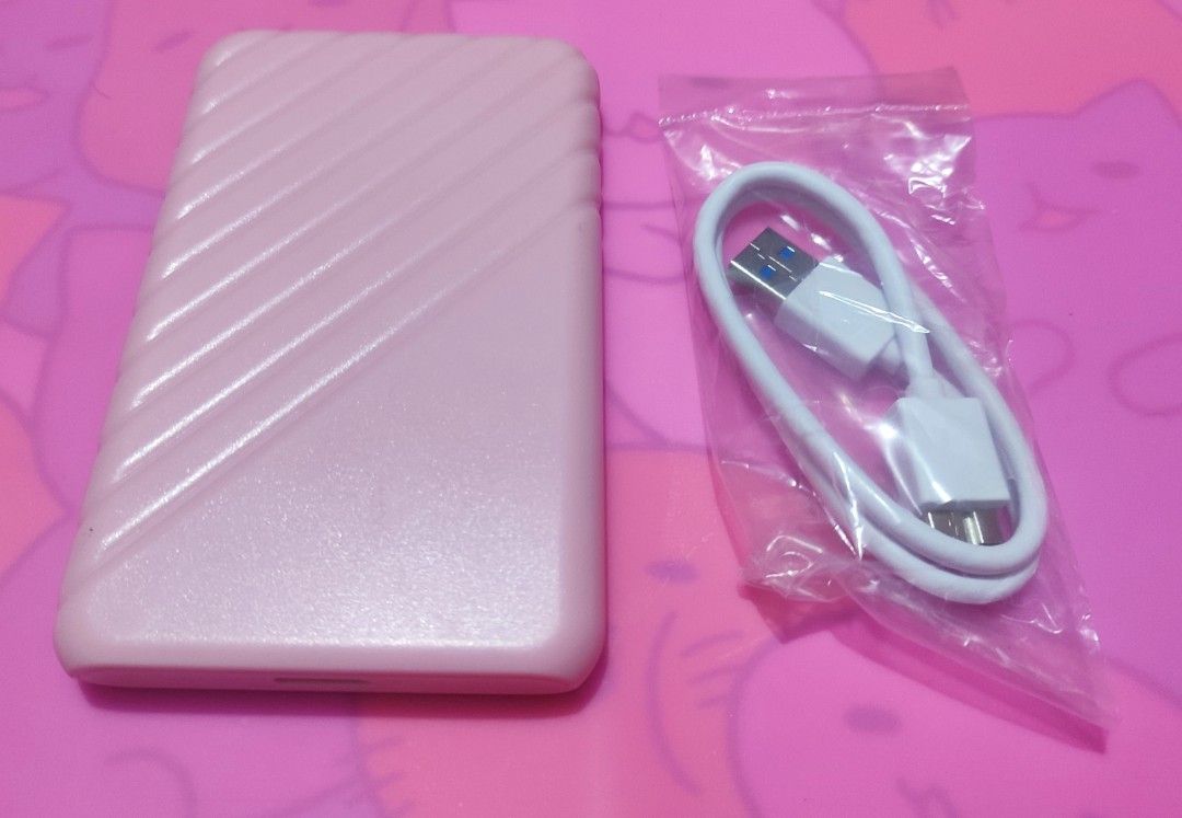 Pink SSD/HDD Enclosure on Carousell