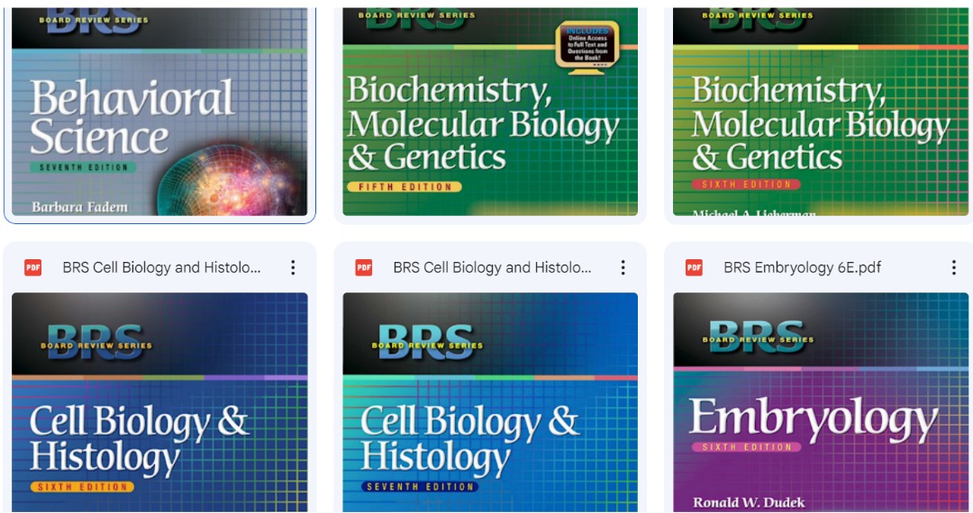 PLE REVIEWERS-BLUEPRINTS-ABSITE-BRS (Complete)- Pathoma 2021-USMLE-PDF ...