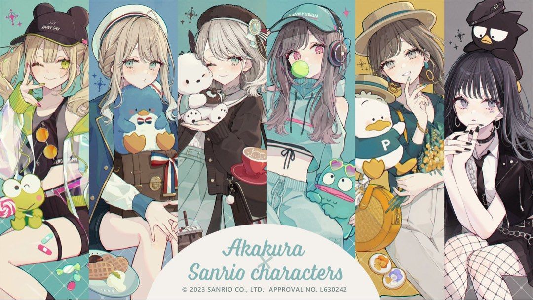 [PO] Akakura x Sanrio Hapidanbui Merchandise, Hobbies & Toys, Toys & Games on Carousell