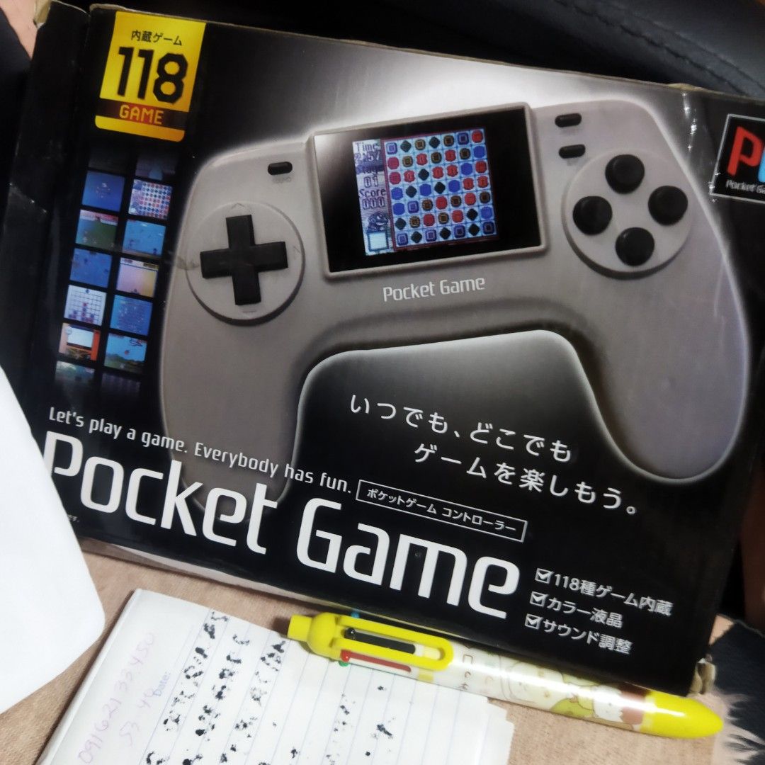 Pocket game 118 colored japan, Video Gaming, Video Game Consoles ...
