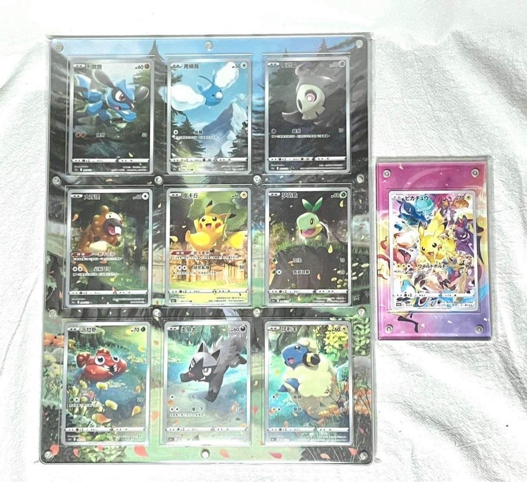 Pokemon Extended Art Frame(Frame Only), Hobbies & Toys, Toys & Games on ...