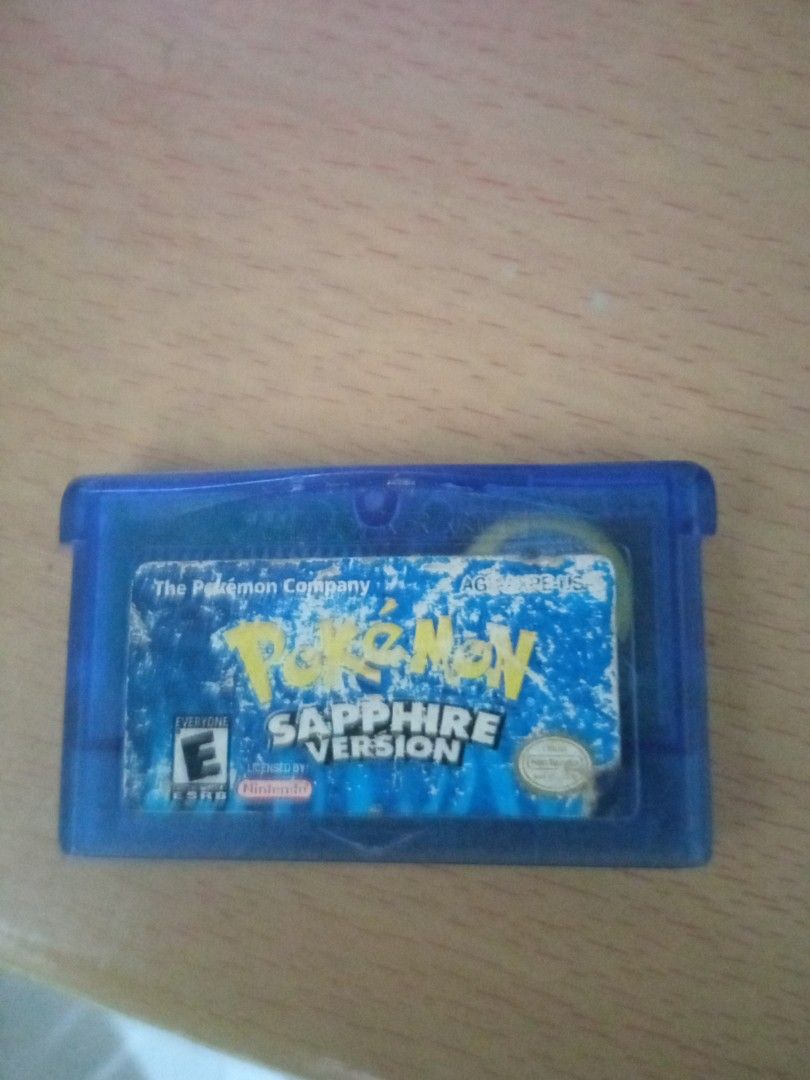 Pokemon Sapphire bootleg gba, Video Gaming, Video Games, Nintendo on ...