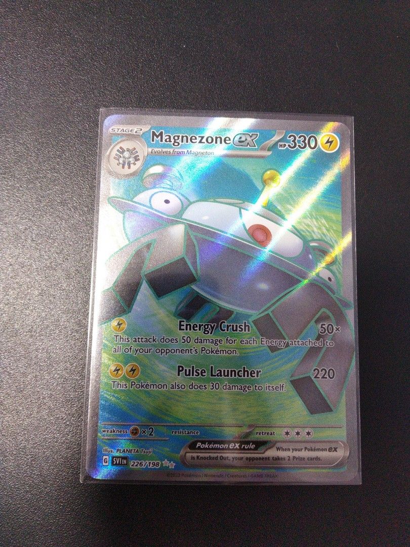 Pokemon TCG Magnezone ex Full Art Secret Rare - Scarlet & Violet Base ...