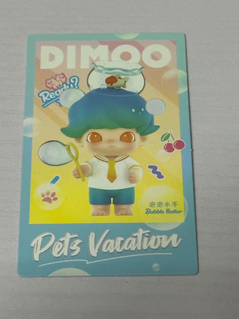 popmart dimoo pet vacation series, Hobbies & Toys, Toys & Games on ...