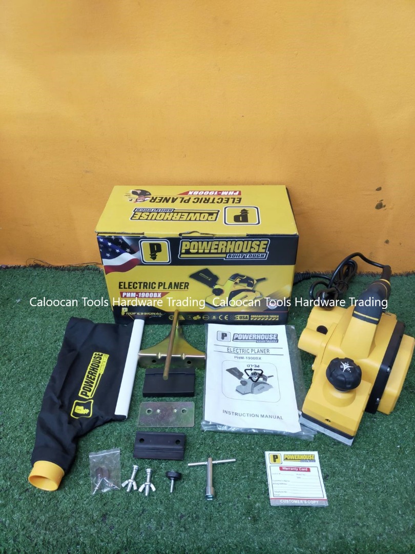 POWERHOUSE USA 700W Electric Planer ( PHM-1900BX ) on Carousell