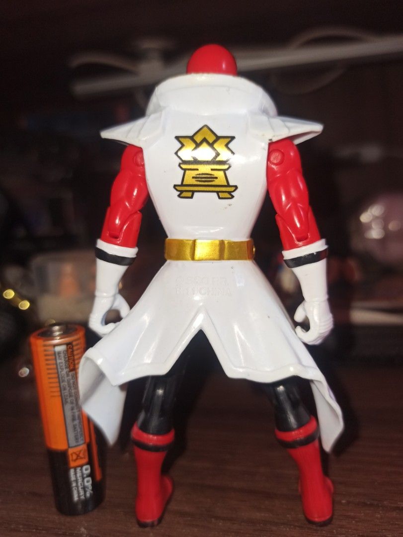 PR super samurai redfire ranger in white coat, Hobbies & Toys, Toys ...