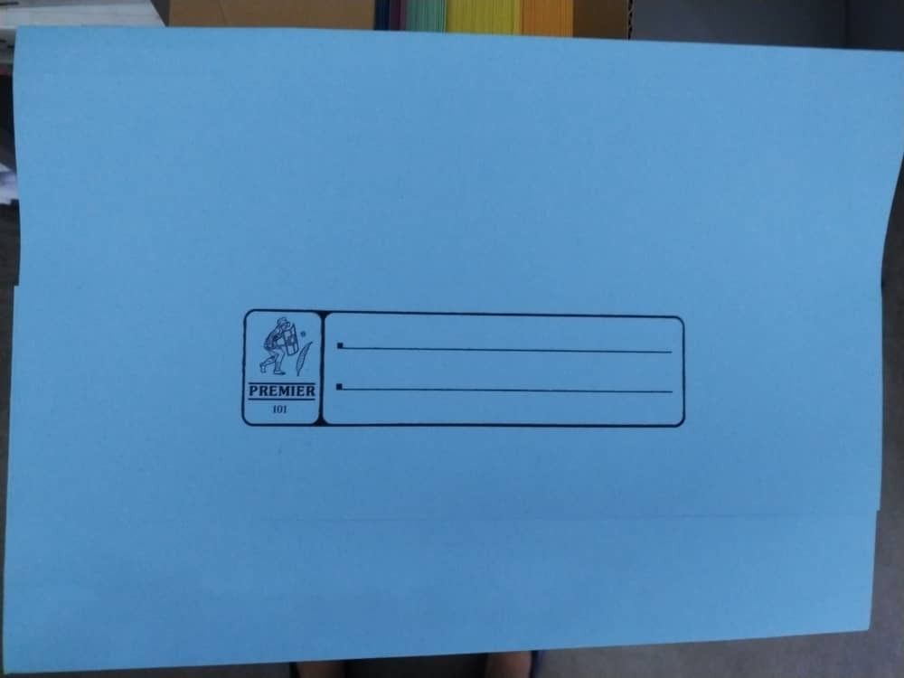 Premier Pocket File Manila Card Paper File, Hobbies & Toys, Stationery ...