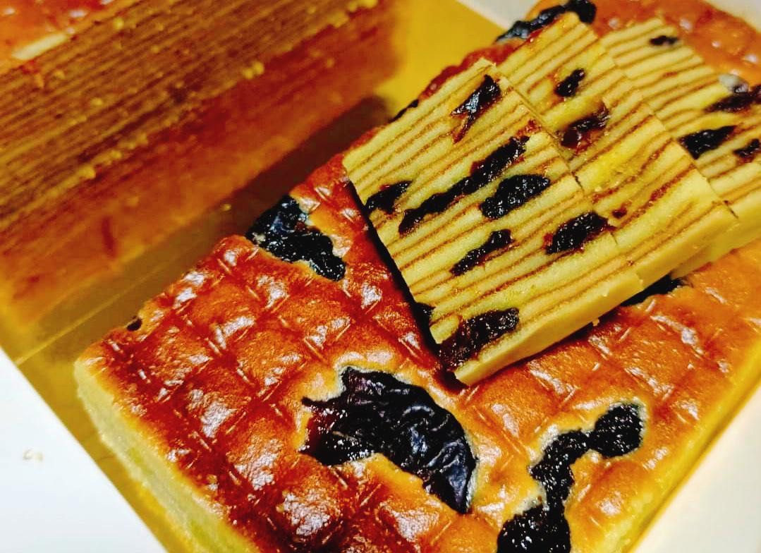 Premium Prune layer cake / kue lapis prune / lapis legit prune, Food ...